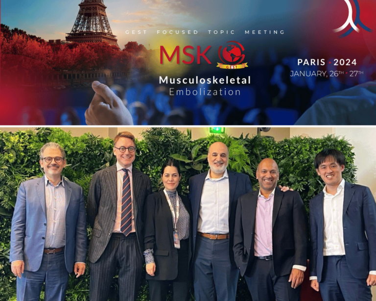 At the GEST MSK 2024 conference in Paris, Dr. Yuji Okuno, the Chief Director, was invited to ...